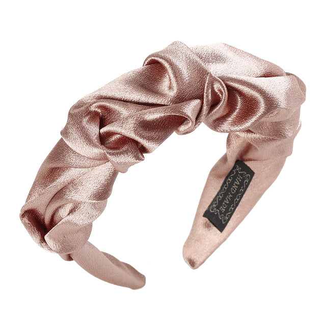Serre-tête femme en satin – Mon Bandeau Cheveux